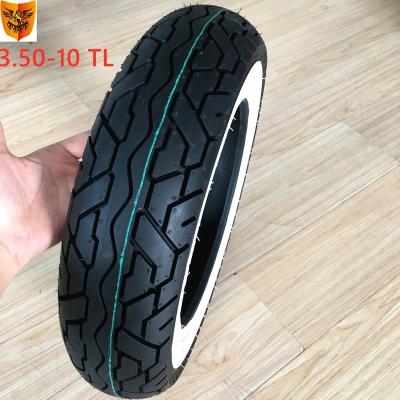China 10 Inch Electric Scooter Tyre 350-10 Tubeless Motorcycle Tire 6PR 335kg Load for sale