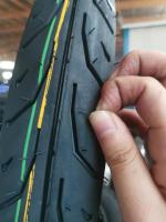 China 70/80-17 Motorcycle Tubeless Tire 6PR 8PR Max Load 335kg ISO9001 Certified for sale