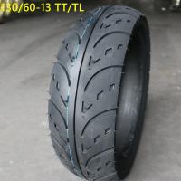 China 130/60-13 Motorcycle Tubeless Tire 35-45% Rubber Content Durable for South America for sale