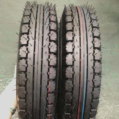 China Tube Tire Design Radial Motorcycle Tire MRF Pattern 4.00-8 for Three Wheeler 3.6 kg for sale