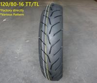 China 280kpa Air Pressure Golden Boy Motorcycle Tire 120/80-16 with Inner Tube for Qingdao Port for sale