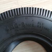 China Wholesale 4.00-8 Motorcycle Tyre 20000 km Work Life 5000 pcs Daily Production Capacity for sale