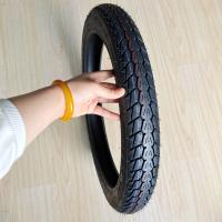 China 70/100-17 Motorcycle Tire Casing 20000 KM Work Life Durable Rubber Tyre for sale
