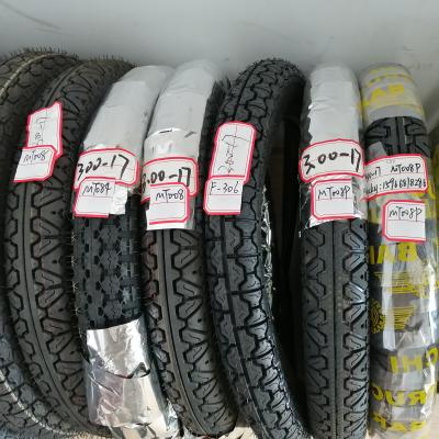 China Motorcycle Tire and Tube 3.00-17 Natural Rubber Casing High Quality B2B Export for sale