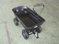 China Black Pneumatic Garden Cart Wheels 3.50-8 4.00-8 for Smooth Movement for sale