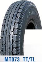 China MRF 4.00-8 Tricycle Tire Motorcycle Tube Tuk Tuk Tyre High Rubber Content 35-45 for sale