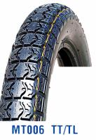 China 3.00-17 Fuckstone Pattern Motorcycle Tyre with Natural Tube 35-45% Rubber Content for sale