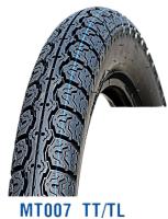 China 3.00-17 Fuckstone Pattern Motorcycle Tyre with Natural Tube 35-45% Rubber Content for sale