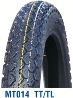 China 3.00-17 Fuckstone Pattern Motorcycle Tyre with Natural Tube 35-45% Rubber Content for sale