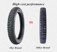 China Electric Motorcycle Tire 2.75-17 with Tube 35% Rubber Content for Nigerian Market for sale