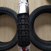 China 2.75-17 Motorcycle Tyre and Tube 6PR Natural Rubber 20000 km Work Life for sale