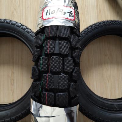 China 110/90-16 Motorcycle Tire 6PR 8PR Natural Rubber TT TL for Daily 10000 pcs Production for sale