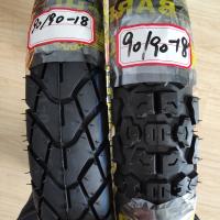 China Natural Rubber Motorcycle Tyre 90/90-18 6PR 20000 km Long Life Delivery 25 Days for sale