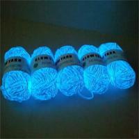China 150D Crochet Glow In The Dark Yarn Knitting Weaving  Embroidery for sale