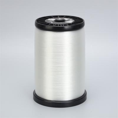 China 100D DIN200 Plastic Tube Transparent Polyamide Nylon6 Monofilament Embroidery Yarn for sale