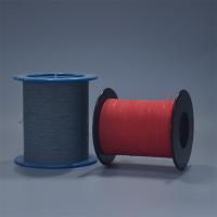 China 0.50mm Red Reflective Yarn For Safety Clothing Wear And Protection Fabric Belt for sale