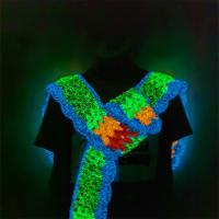 China 150D-900D Glow Dark Yarn  Multi Color Sewing Embroidery Thread for sale
