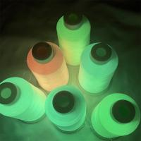 China 150D-900D Glow Dark Yarn  Multi Color Sewing Embroidery Thread for sale