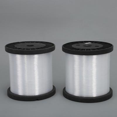 China 0.25mm PET Monofilament Yarn Black Synthetic Monofilament Yarn for sale