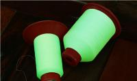 China 150D Glow In The Dark Yarn Crochet Green  Luminous Embroidery Thread for sale
