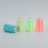 China Glow Dark Fluorescent Knitting Wool  150D  100 Meters Length for sale