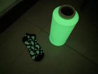 China Polyester Luminous Yarn Glowing Embroidery Thread Glowing Indoor Glowing In Dark for sale