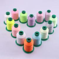 China 150D FDY Glow In The Dark Knitting Yarn Fluorescent Sewing Thread for sale