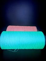 China 450D Diy Glow Yarn  Natural White Fluorescent Knitting eco friendly for sale