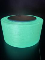China Polyester Fluorescent Knitting Yarn White Shoes Upper Glowing for sale