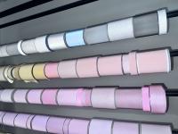 China Gray Color High Reflective Yarn Soft Reflective Stitching Thread Reflective Embroidery Thread for sale