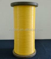 China 0.22mm Polyester Yarn Anti-fire Black Polyester Monofilament Yarn Expandable Knitted Sleeve Pet Monofilament Yarn for sale