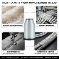China Monofilament Yarn Sewing Thread PA66 Nylon6 0.12MM 0.15MM 0.18MM  0.23MM 0.25MM Mono Yarn For Embroidery Device Machine for sale