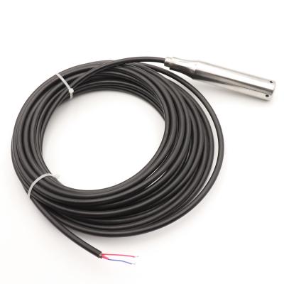China Polyvinyl Fluoride Cable Submersible Level Sensor With 0.25%FS / Year Stability And -20C- 80C Temperature Range for sale