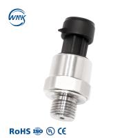 China WNK Oil Fuel Auto Pressure Sensor 1/8NPT Thread 4-20mA 0.5-4.5V Output for sale