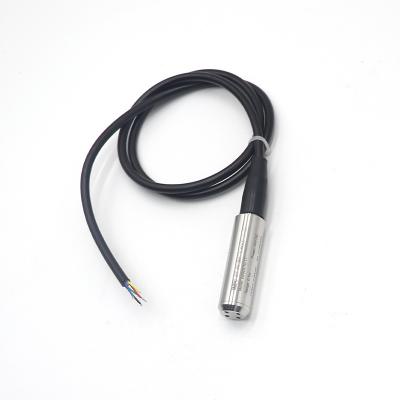 China 316L Stainless Steel 4-20mA RS485 1-10V Liquid Level Transmitter Submersible Water Diesel Fuel Tank Level Sensors for sale