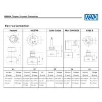 China High Overload Electronic Water Pressure Sensor ASIC Signal Conditioning Chip for sale