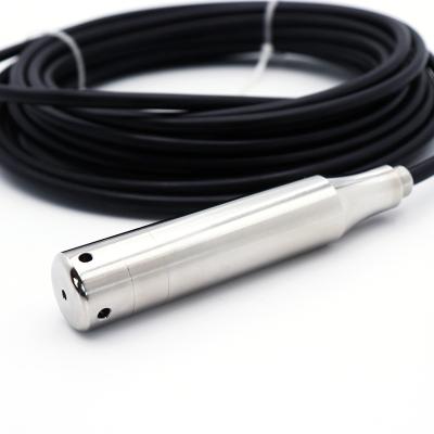 China Stainless Steel Cable Throw-in Liquid Level Sensor Transmitter For Open Container for sale