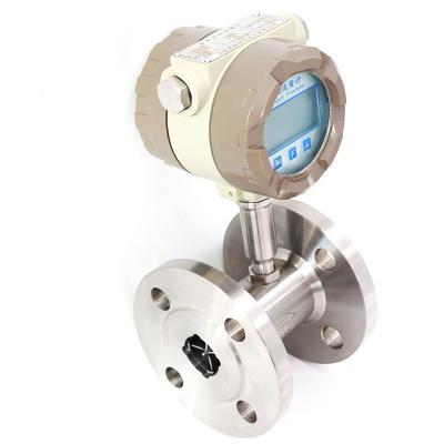 China Diesel Fuel Oil WNK Digital Flow Meter , Liquid Turbine Flow Meter for sale