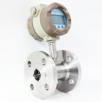 China DN100 DN50 Turbine Flow Meter , Ex ia IIC T4 Oil Flow Sensor for sale