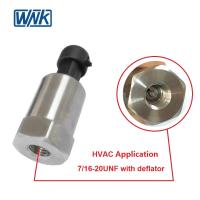 China DIN43650 Electronic Water Pressure Sensor For HVAC Pump Air Conditioning for sale