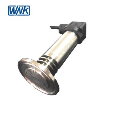 China Tri Clamp Flush Diaphragm Sanitary Pressure Transmitter For Milk Beer for sale
