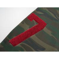 China Custom Camo Patch Vintage Streetwear Zip Up Sweatshirt Hoodie For Men for sale