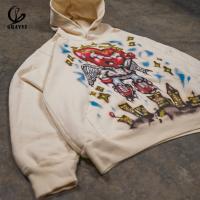 China Men Oversized Hoodie Vintage OEM ODM Terry Fabric With 100% Cotton Material for sale