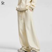 China Heavyweight Men Sweatpants Cotton French Terry Oversized Flared Baggy Sweatpants for sale