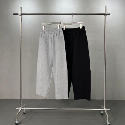 China 320 Grams Men Sweatpants Wide Leg Sweatpants Custom Logo Urban Lifestyle For Women Men for sale