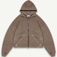 China 500Gsm Mens Oversized Hoodie Blank Heavyweight Oversized French Terry Cool Hoodies For Men for sale