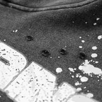 China Custom Distressed Hoodies Paint Splatter Vintage Wash Streetwear OEM ODM for sale