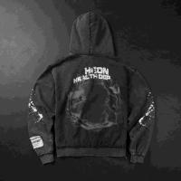 China Custom Distressed Hoodies Paint Splatter Vintage Wash Streetwear OEM ODM for sale
