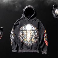 China Custom DTG Print Vintage Wash Graphic Men's Hoodies for Streetwear Brands for sale