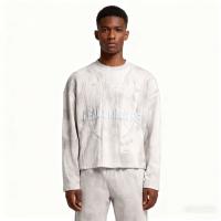 China Custom Heavyweight Vintage Dirty Wash Sweatshirt Paneled Streetwear for sale
